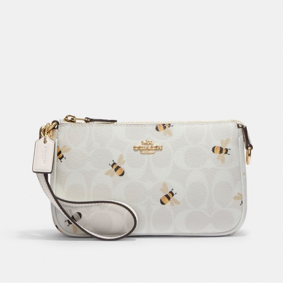 Coach | Bags | Nwt Coach C8673 Nolita 9 In Signature Canvas With Bee ...